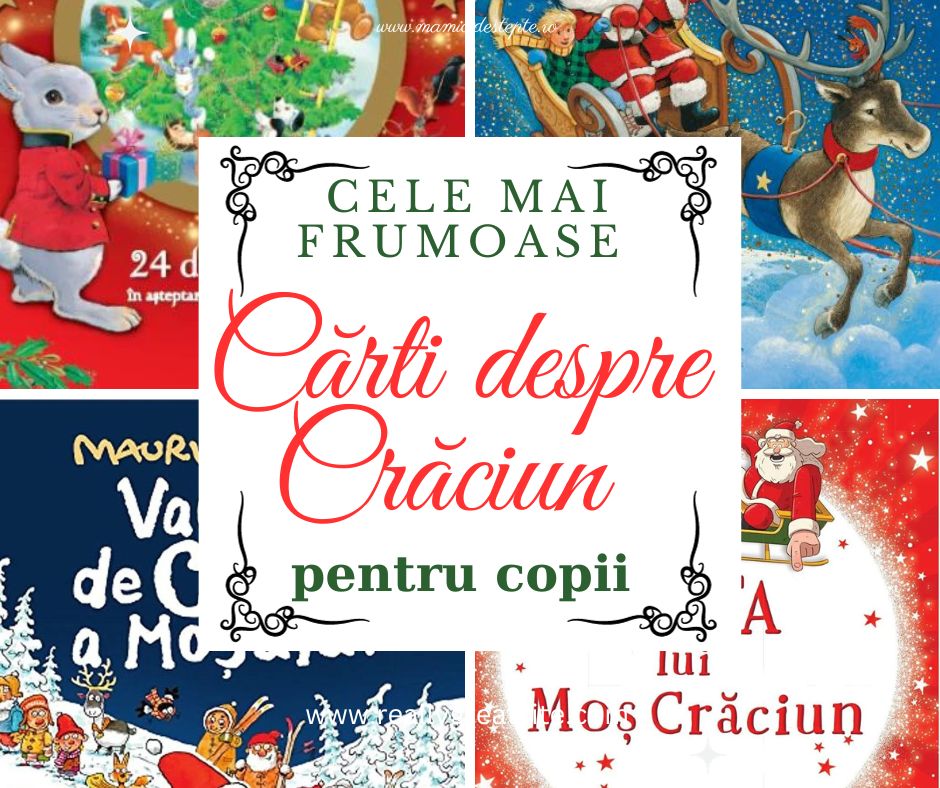 Cele mai frumoase cărți despre Crăciun pentru copii