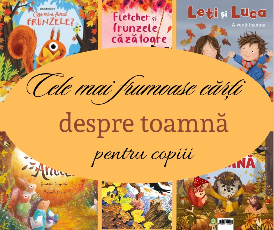 Cele mai frumoase cărți despre toamnă pentru copii