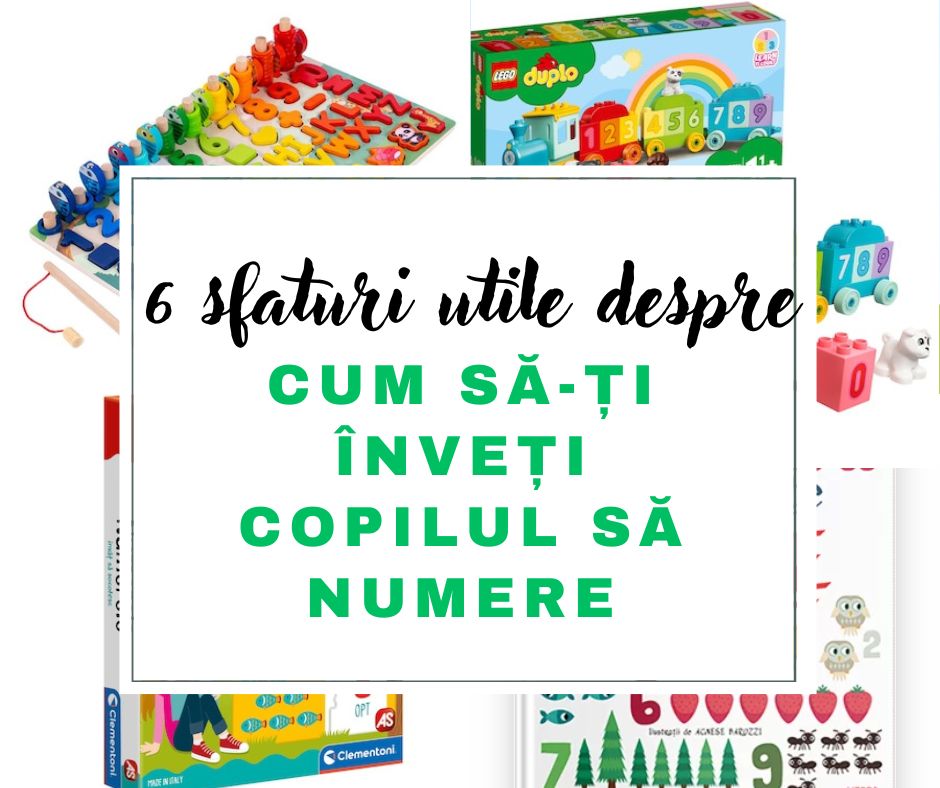 6 sfaturi utile despre cum să-ți înveți copilul să numere