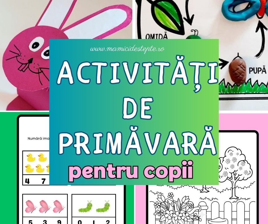 Cele mai distractive activități de primăvară pentru copii de făcut în casă