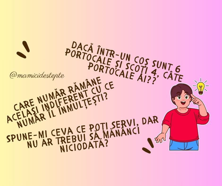 25 de întrebări de logică distractivă cu care îți vei provoca copilul ...